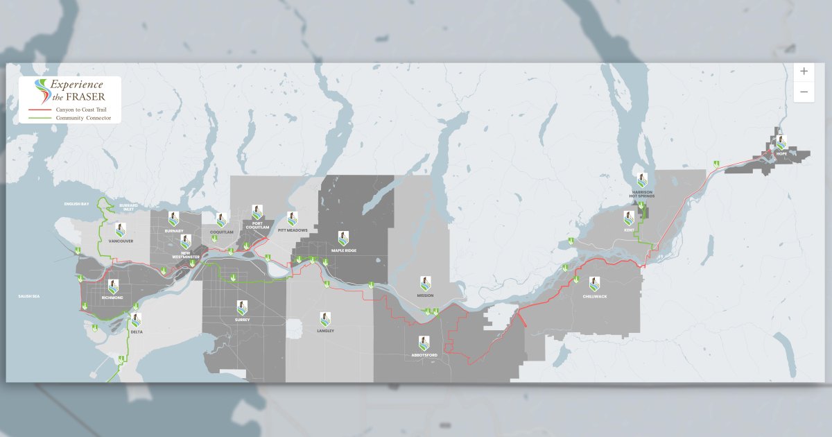 Experience the Fraser | Trail Status Map | Experience The Fraser